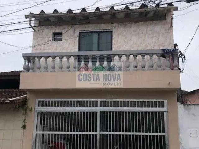 Casa / Sobrado para Venda em Praia Grande/SP Cidade Ocian 3 Quartos