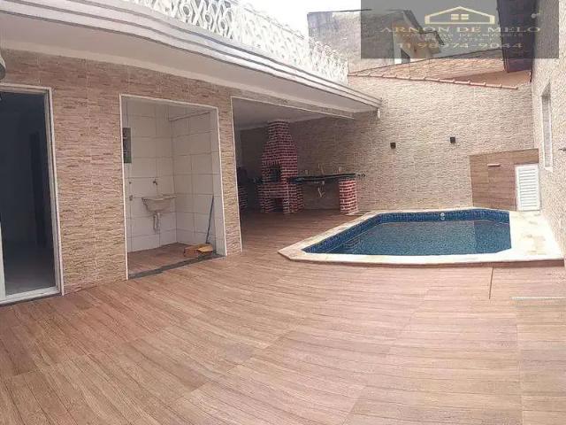 Casa / Sobrado para Venda em Praia Grande/SP Cidade Ocian 3 Quartos