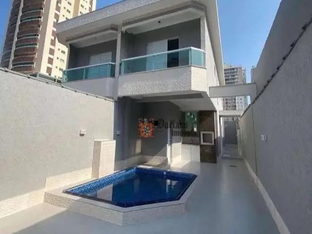 Casa / Sobrado para Venda em Praia Grande/SP Cidade Ocian 3 Quartos
