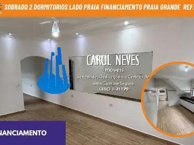 Casa / Sobrado para Venda em Praia Grande/SP Cidade Ocian 2 Quartos