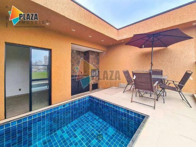 Casa / Sobrado para Venda em Praia Grande/SP Guilhermina 3 Quartos