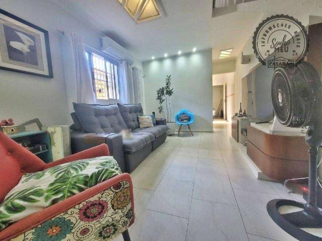Casa / Sobrado para Venda em Praia Grande/SP Guilhermina 3 Quartos
