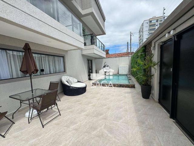 Casa / Sobrado para Venda em Praia Grande/SP Guilhermina 3 Quartos