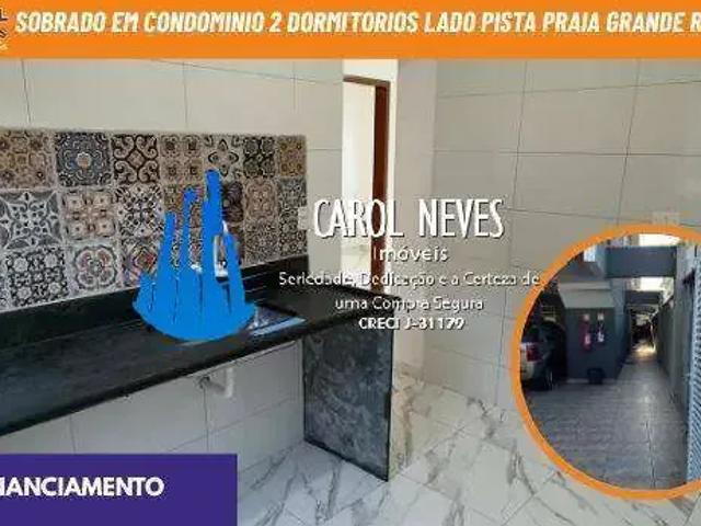 Casa / Sobrado para Venda em Praia Grande/SP Jardim Samambaia 2 Quartos