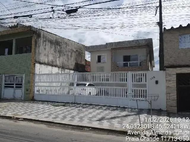 Casa / Sobrado para Venda em Praia Grande/SP Jardim Samambaia 2 Quartos