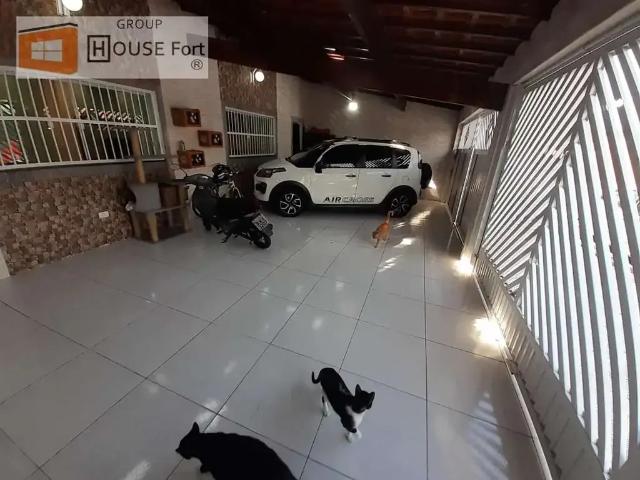 Casa / Sobrado para Venda em Praia Grande/SP Nova Mirim 3 Quartos