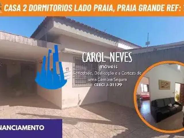 Casa / Sobrado para Venda em Praia Grande/SP Solemar 2 Quartos