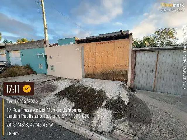 Casa / Sobrado para Venda em Registro/SP Jardim Paulistano 2 Quartos