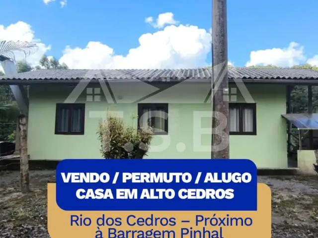 Casa / Sobrado para Venda em Rio dos Cedros/SC Alto Cedros 3 Quartos