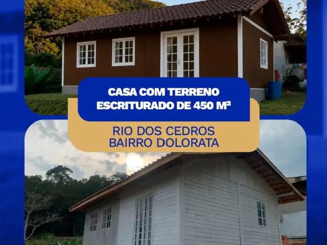 Casa / Sobrado para Venda em Rio dos Cedros/SC Dolorata 2 Quartos