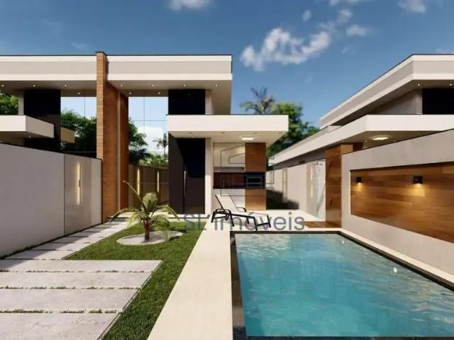 Casa / Sobrado para Venda em Rio das Ostras/RJ Ouro Verde 3 Quartos