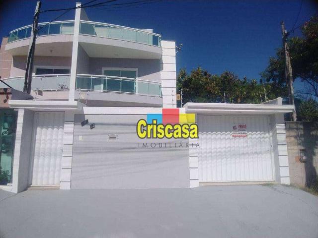 Casa / Sobrado para Venda em Rio das Ostras/RJ Jardim Bela Vista 3 Quartos