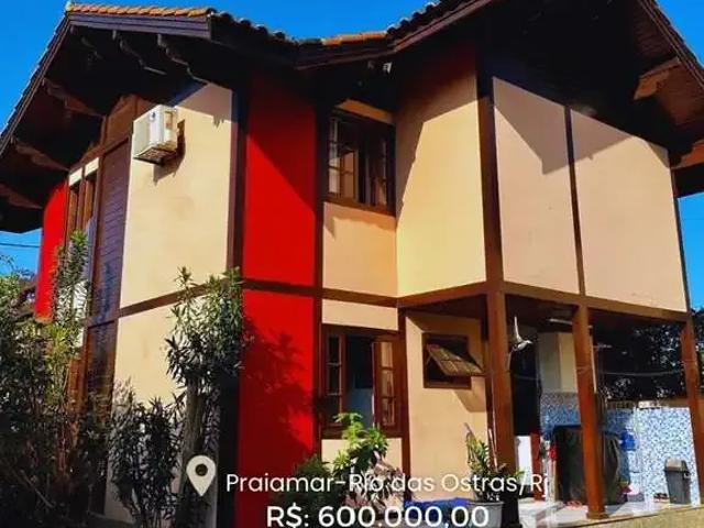 Casa / Sobrado para Venda em Rio das Ostras/RJ Praia Mar 2 Quartos