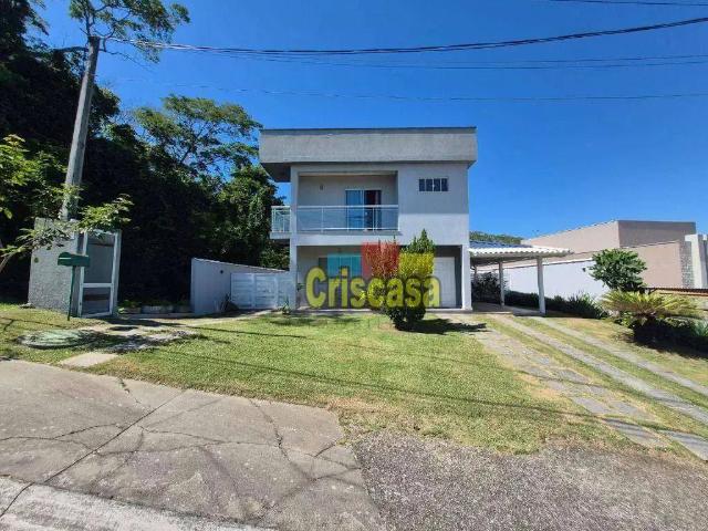 Casa / Sobrado para Venda em Rio das Ostras/RJ Viverde I 4 Quartos