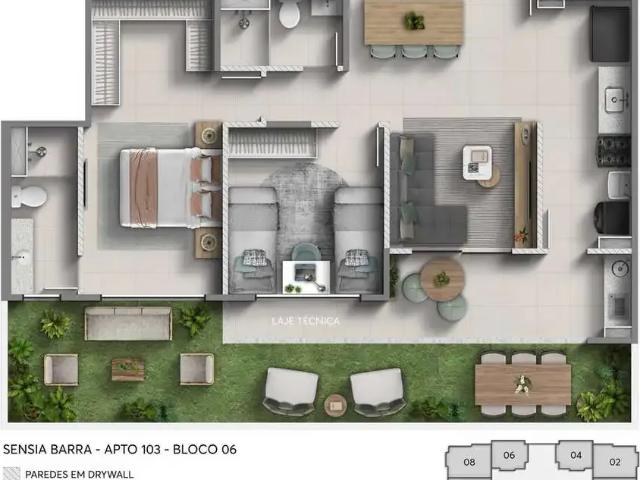 Casa / Sobrado para Venda em Rio de Janeiro/RJ Barra da Tijuca 2 Quartos