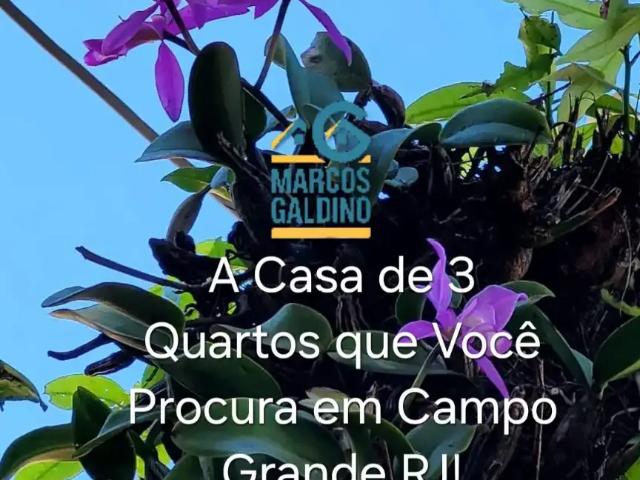 Casa / Sobrado para Venda em Rio de Janeiro/RJ Campo Grande 3 Quartos