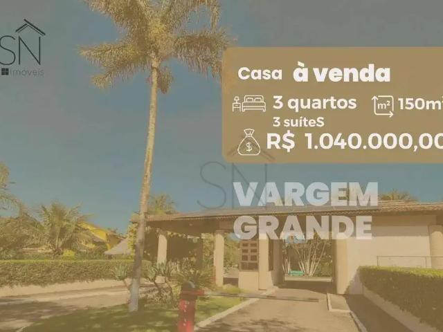 Casa / Sobrado para Venda em Rio de Janeiro/RJ Vargem Grande 3 Quartos