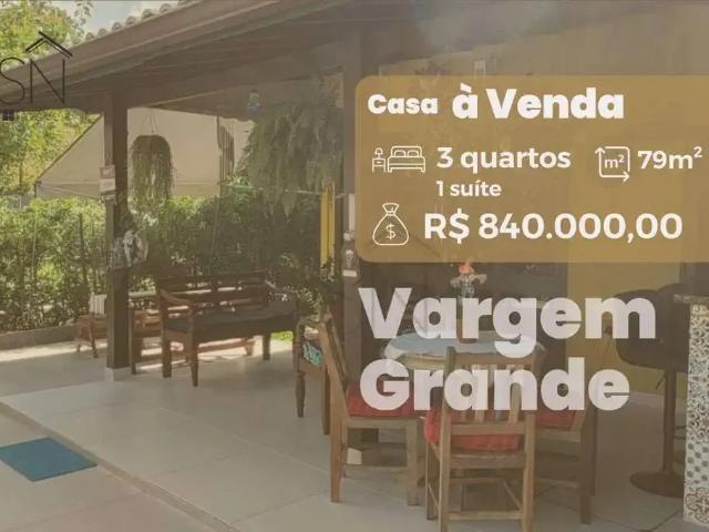 Casa / Sobrado para Venda em Rio de Janeiro/RJ Vargem Grande 3 Quartos