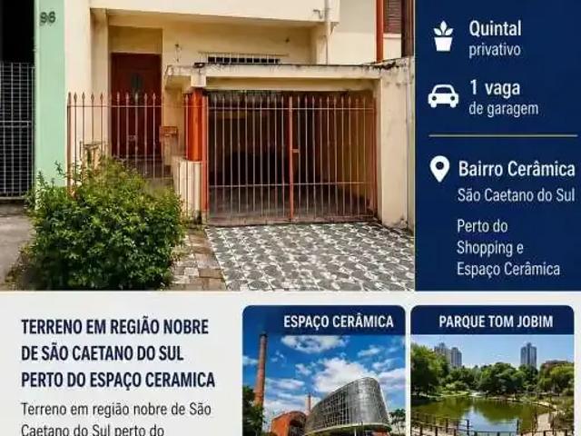 Casa / Sobrado para Venda em São Caetano do Sul/SP Cerâmica 2 Quartos
