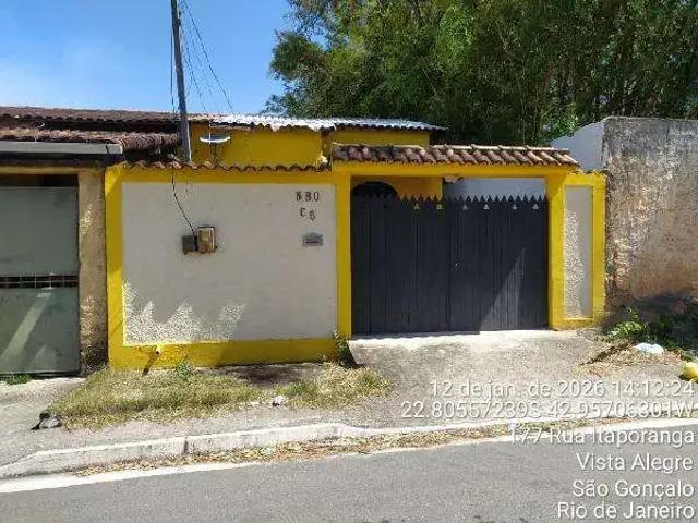 Casa / Sobrado para Venda em São Gonçalo/RJ Monjolos 2 Quartos