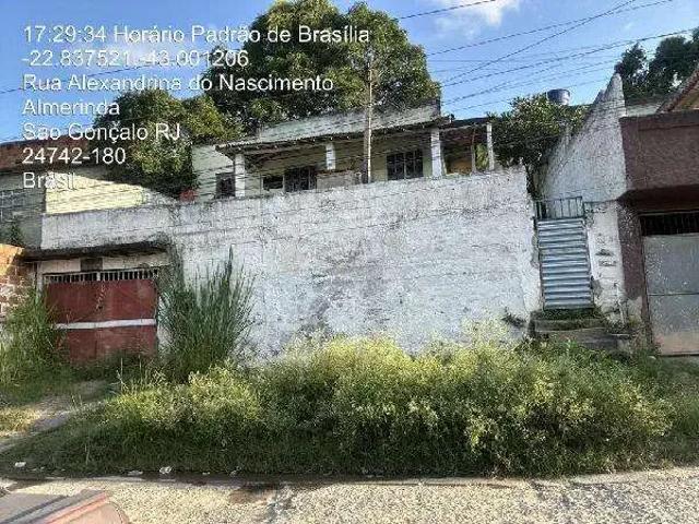 Casa / Sobrado para Venda em São Gonçalo/RJ Almerinda 2 Quartos