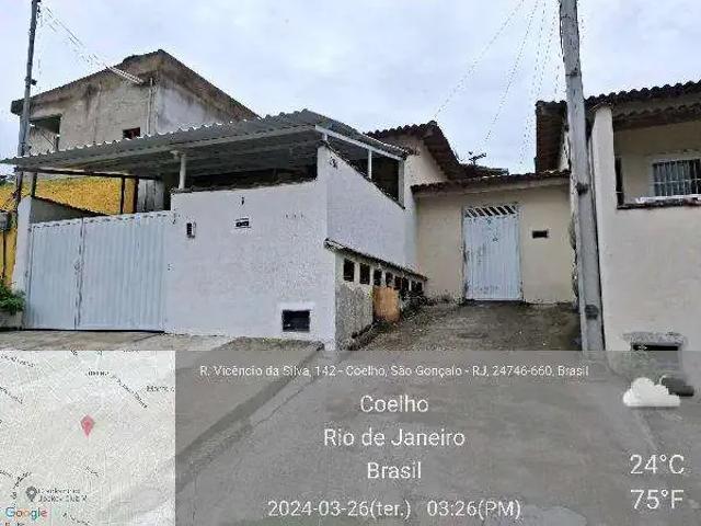 Casa / Sobrado para Venda em São Gonçalo/RJ Coelho 1 Quartos