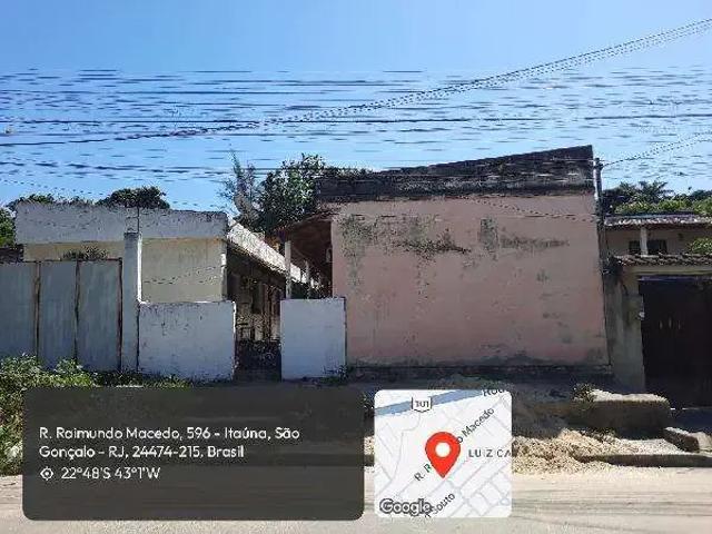 Casa / Sobrado para Venda em São Gonçalo/RJ Itaúna 1 Quartos