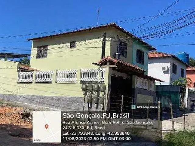 Casa / Sobrado para Venda em São Gonçalo/RJ Jardim Bom Retiro 2 Quartos