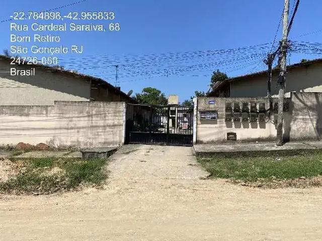 Casa / Sobrado para Venda em São Gonçalo/RJ Jardim Bom Retiro 2 Quartos