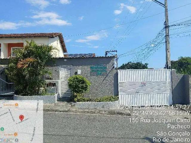 Casa / Sobrado para Venda em São Gonçalo/RJ Pacheco 2 Quartos