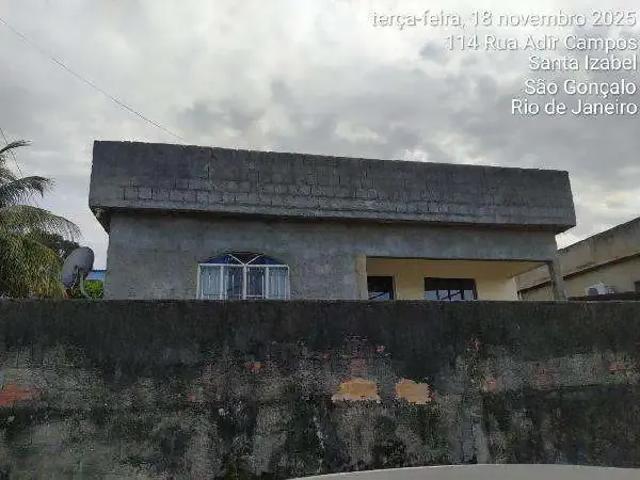 Casa / Sobrado para Venda em São Gonçalo/RJ Santa Isabel 2 Quartos