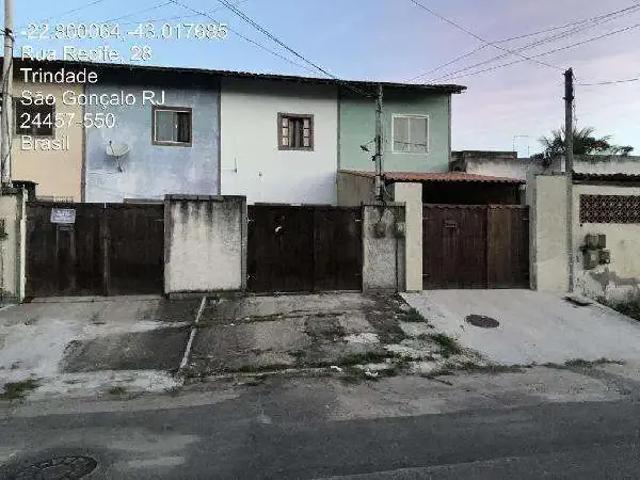 Casa / Sobrado para Venda em São Gonçalo/RJ Trindade 2 Quartos