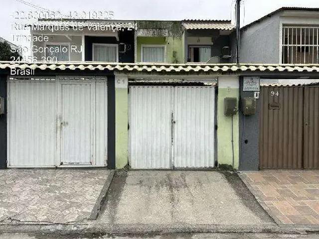 Casa / Sobrado para Venda em São Gonçalo/RJ Trindade 2 Quartos