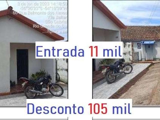 Casa / Sobrado para Venda em São Gabriel/RS Baltar 2 Quartos