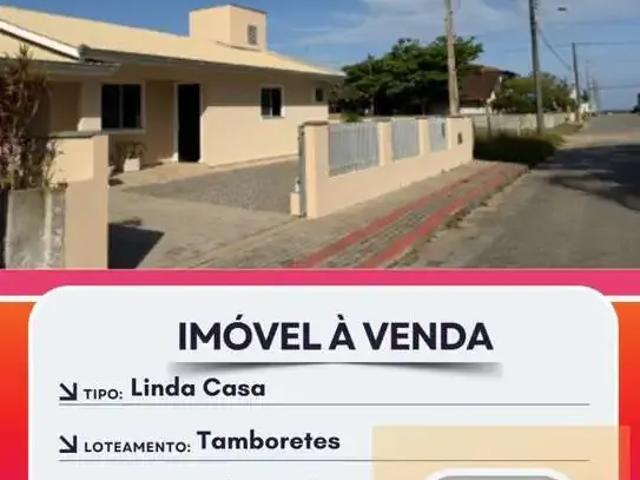 Casa / Sobrado para Venda em São Francisco do Sul/SC Praia do Ervino 3 Quartos