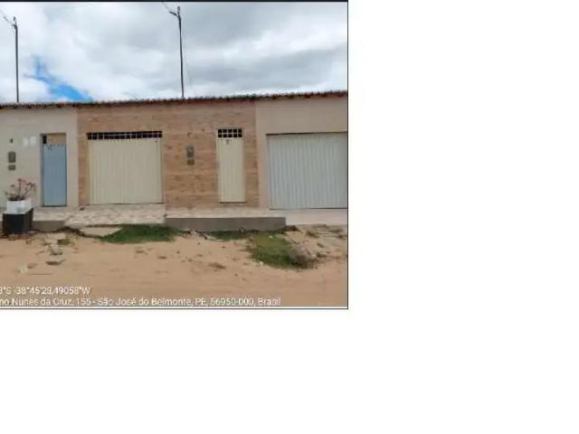 Casa / Sobrado para Venda em São José do Belmonte/PE Cacimba Nova 2 Quartos