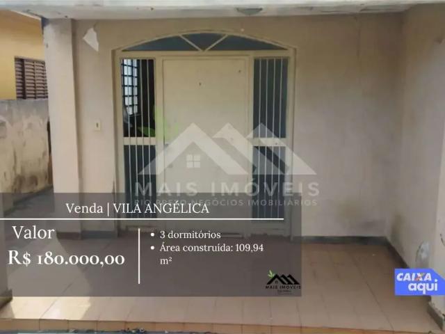 Casa / Sobrado para Venda em São José do Rio Preto/SP Vila Angélica 3 Quartos