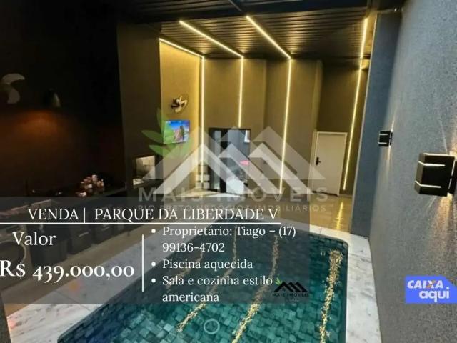 Casa / Sobrado para Venda em São José do Rio Preto/SP Condomínio Residencial Parque da Liberdade V 3 Quartos