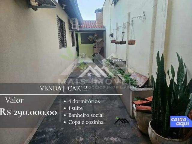 Casa / Sobrado para Venda em São José do Rio Preto/SP Conjunto Habitacional CAIC 4 Quartos
