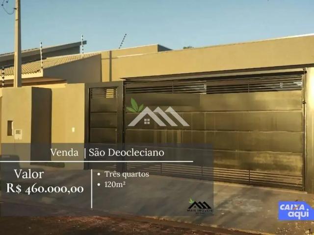 Casa / Sobrado para Venda em São José do Rio Preto/SP Conjunto Habitacional São Deocleciano 3 Quartos