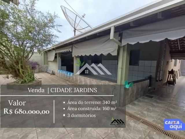 Casa / Sobrado para Venda em São José do Rio Preto/SP Residencial Cidade Jardim 3 Quartos