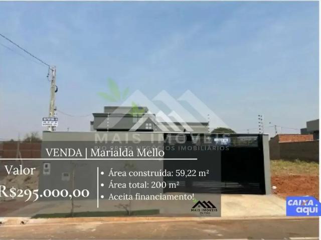Casa / Sobrado para Venda em São José do Rio Preto/SP Residencial Marialda Mello 2 Quartos