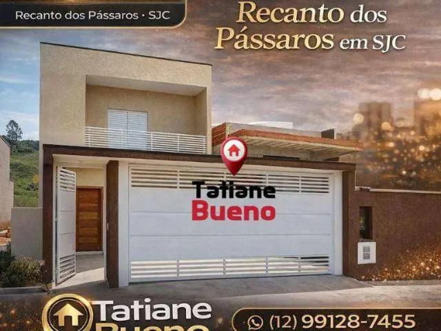Casa / Sobrado para Venda em São José dos Campos/SP Portal dos Passaros 3 Quartos