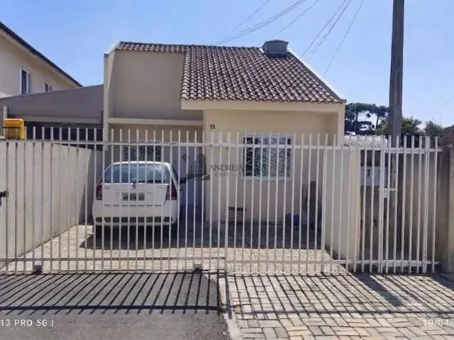 Casa / Sobrado para Venda em São José dos Pinhais/PR Roseira de São Sebastião 3 Quartos