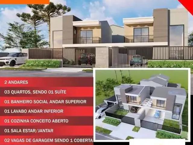 Casa / Sobrado para Venda em São José dos Pinhais/PR São Marcos 3 Quartos