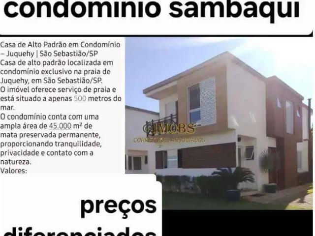 Casa / Sobrado para Venda em São Sebastião/SP Praia de Juqueí 4 Quartos