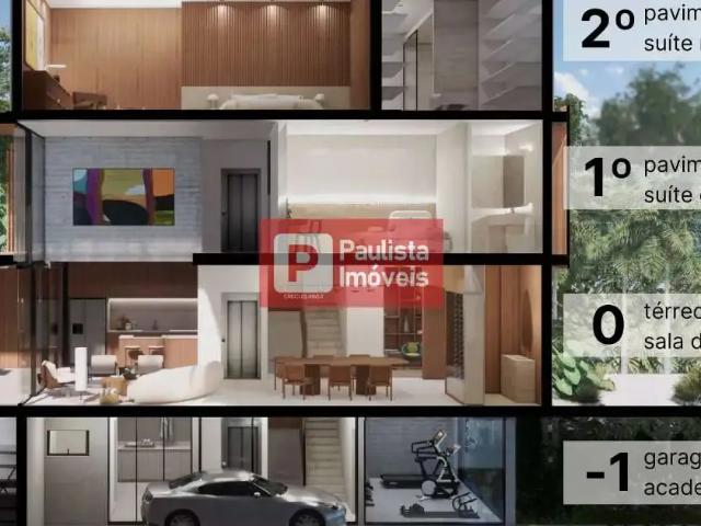 Casa / Sobrado para Venda em São Paulo/SP Brooklin Paulista 3 Quartos