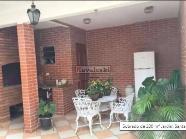 Casa / Sobrado para Venda em São Paulo/SP Jardim Santa Cruz Sacomã 3 Quartos