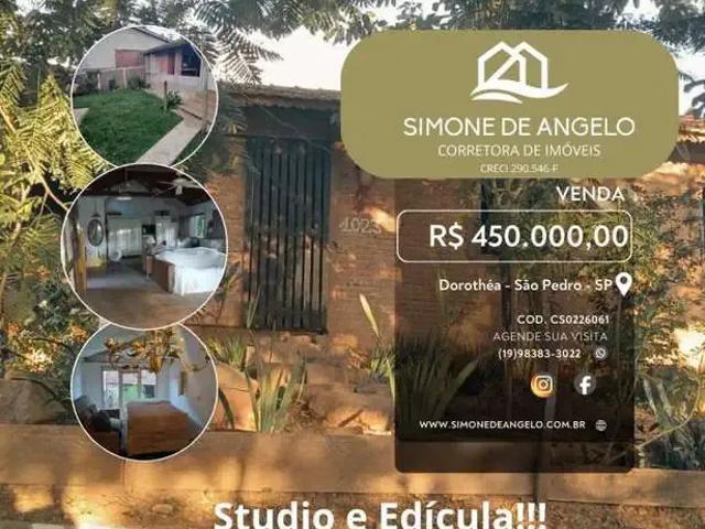 Casa / Sobrado para Venda em São Pedro/SP N H Dorothéa B Guirotte 2 Quartos