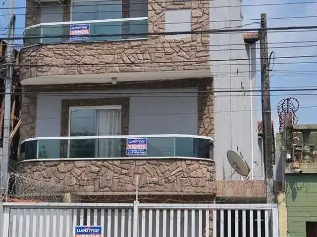 Casa / Sobrado para Venda em São Vicente/SP Centro 3 Quartos